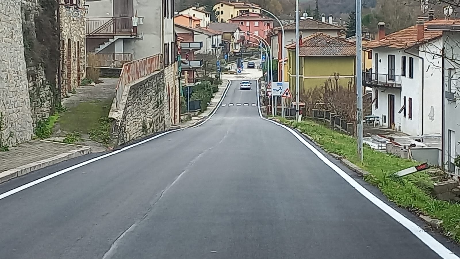 Sistemata la via principale di Pietralunga – Notizia Diretta
